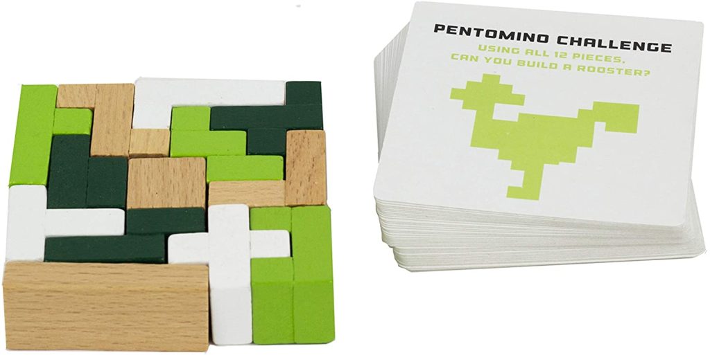 STEM Pentomino and Puzzle Cards - Tabla Rasa Toy Store Cafe