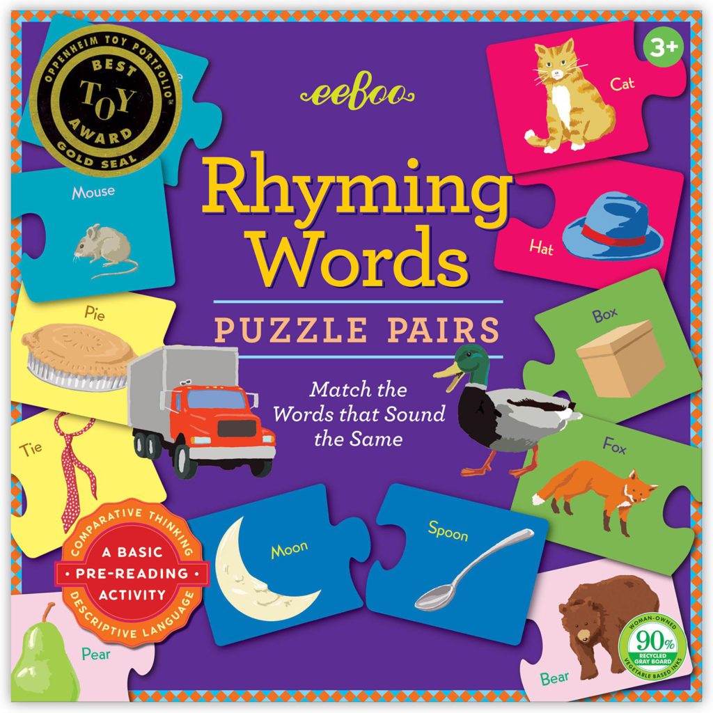 Rhyming Puzzle Pairs - Tabla Rasa Toy Store Cafe
